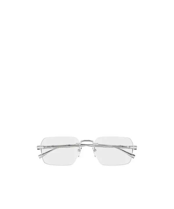 Gucci Square Frame Glasses - White