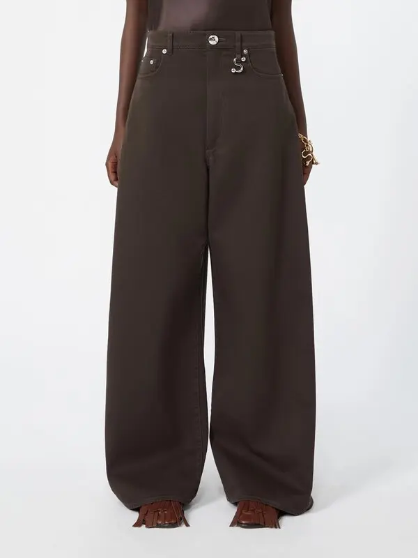 Sportmax Siamese Wide Leg Jeans