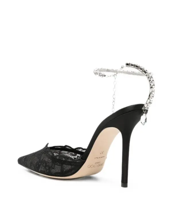 JIMMY CHOO Pointed-toe High-heeled Sandals