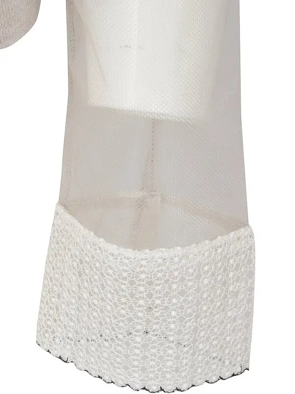 Fabiana Filippi Long Sleeve Crew Neck Sweater