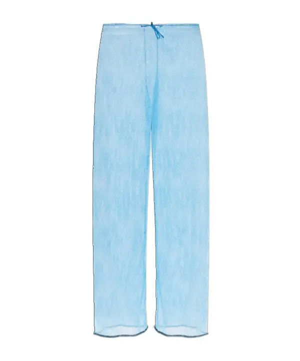 Oseree Lace-up Casual Pants