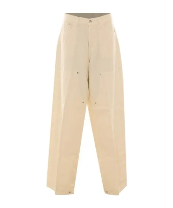 HAIKURE Belt-loop Jeans - Nude