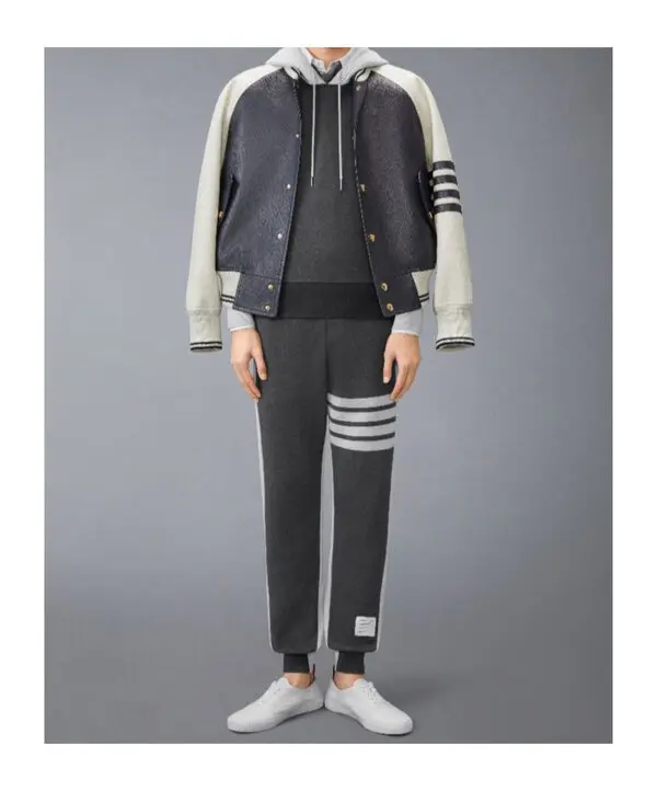 Thom Browne 4-bar Colour-block Drawstring Track Pants