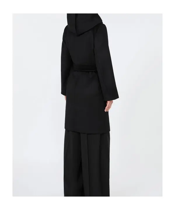 Max Mara Wool Broadcloth Robe Coat
