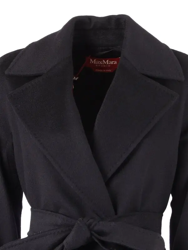 Max Mara Broadcloth Robe Coat