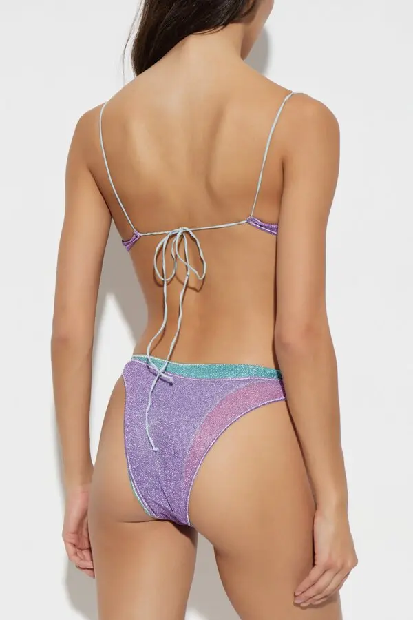 Oseree Color-blocked Bikini Set