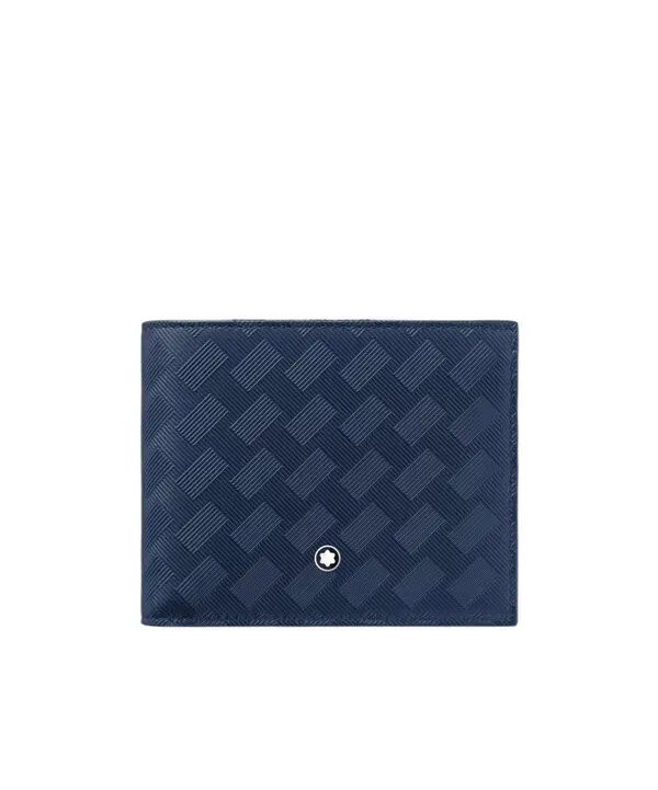 Montblanc Leather Wallet - Blue