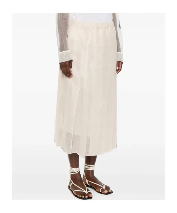 Fabiana Filippi Pleated Midi Skirt