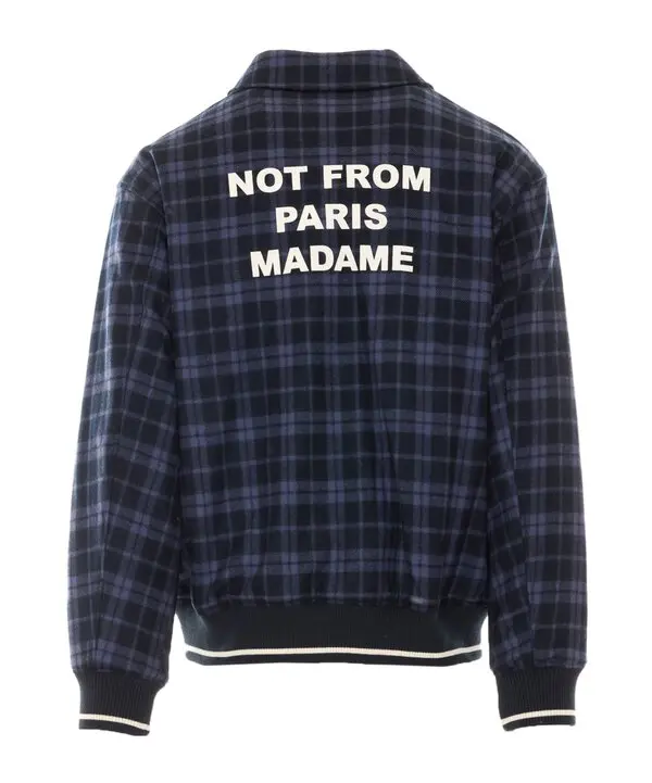 Drole De Monsieur Drôle De Checked Casual Jacket