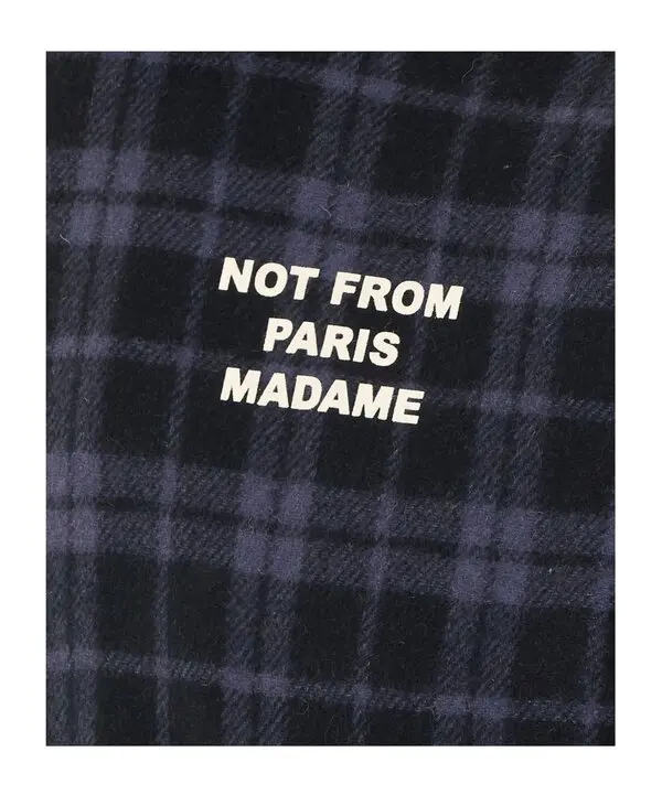 Drole De Monsieur Drôle De Checked Casual Jacket