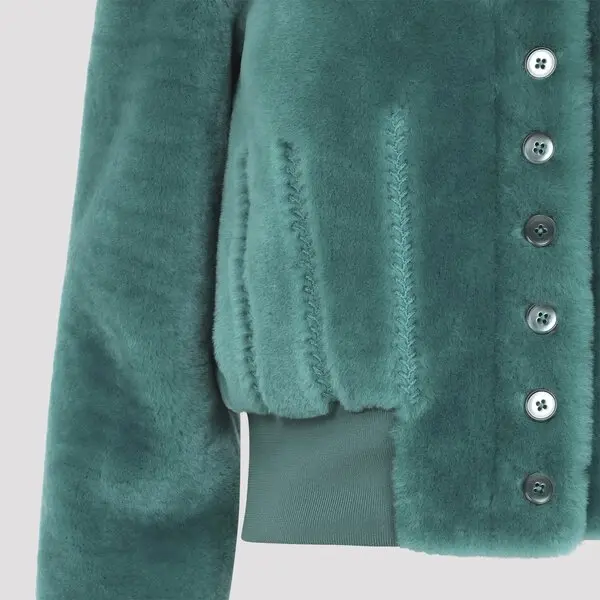 Alexander McQueen Short Bomber Jacket