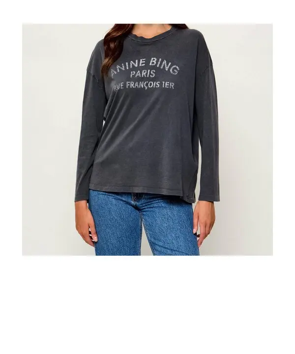 ANINE BING Long-sleeved T-shirt