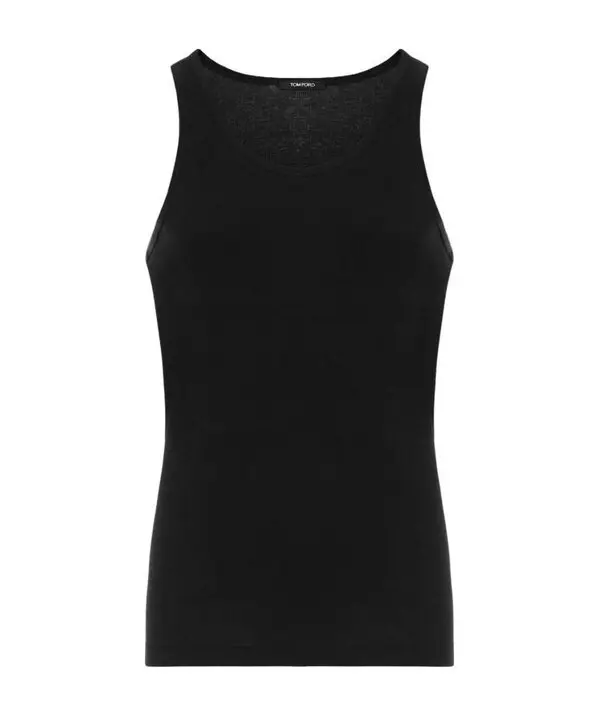 TOM FORD Round Neck Tank Top