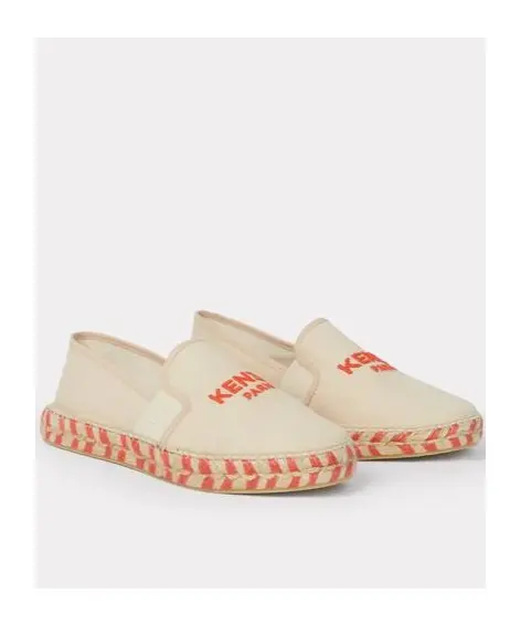 Kenzo Logo Embroidered Espadrilles