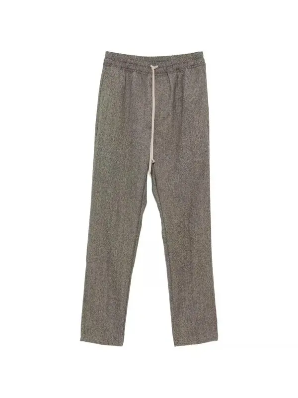Rick Owens Drawstring Slim-leg Trousers