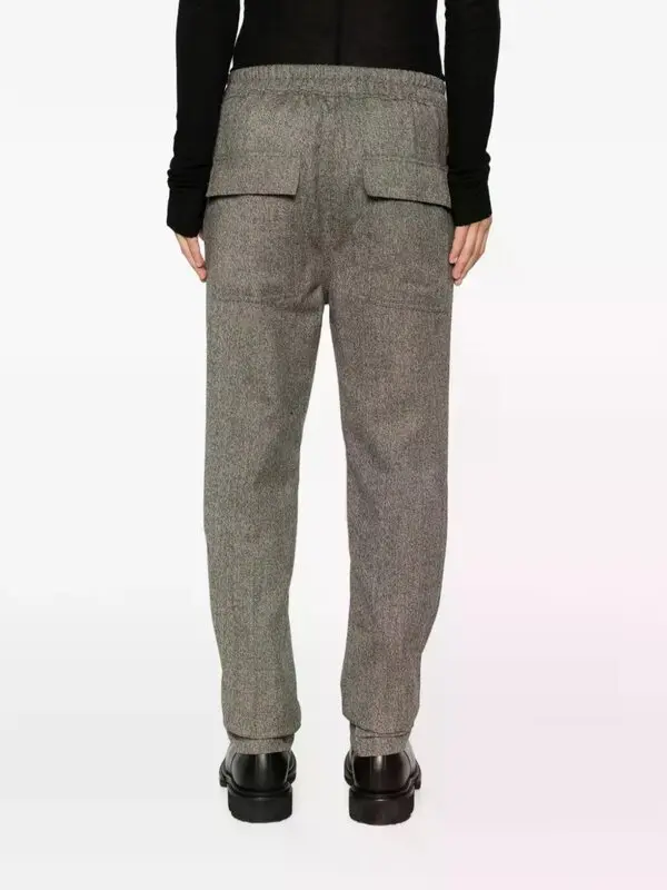 Rick Owens Drawstring Slim-leg Trousers