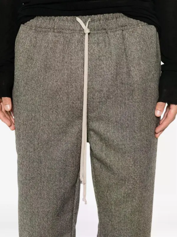 Rick Owens Drawstring Slim-leg Trousers
