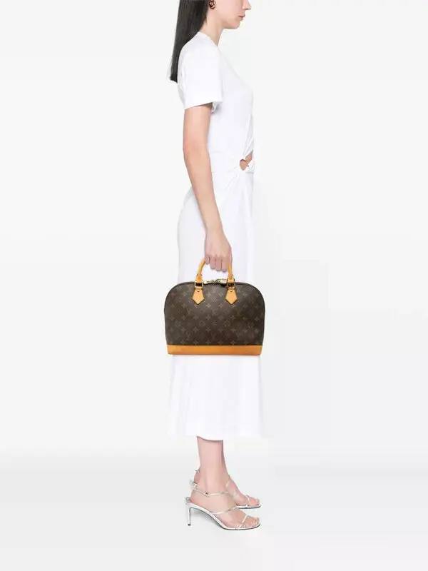LOUIS VUITTON Monogram Alma Pm Handbag