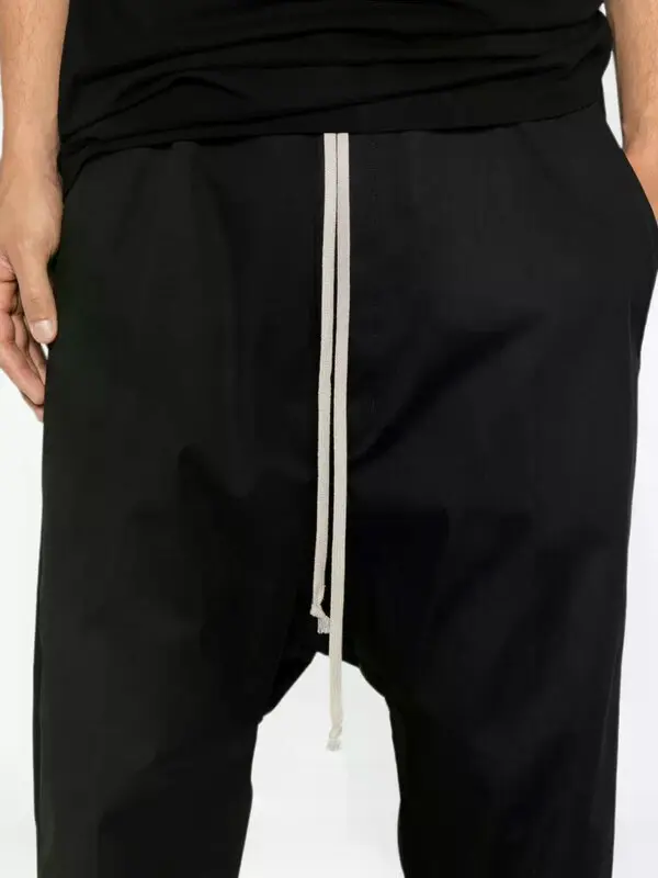 Rick Owens Drawstring Cropped Trousers