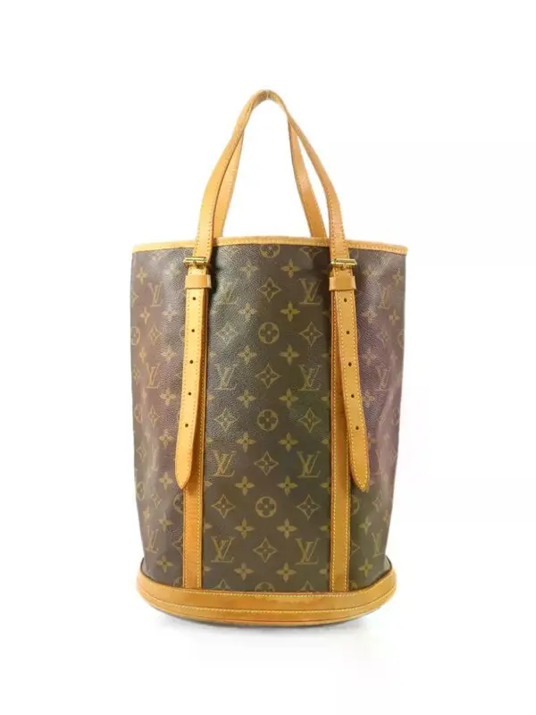 LOUIS VUITTON Monogram Canvas Bucket Tote Bag