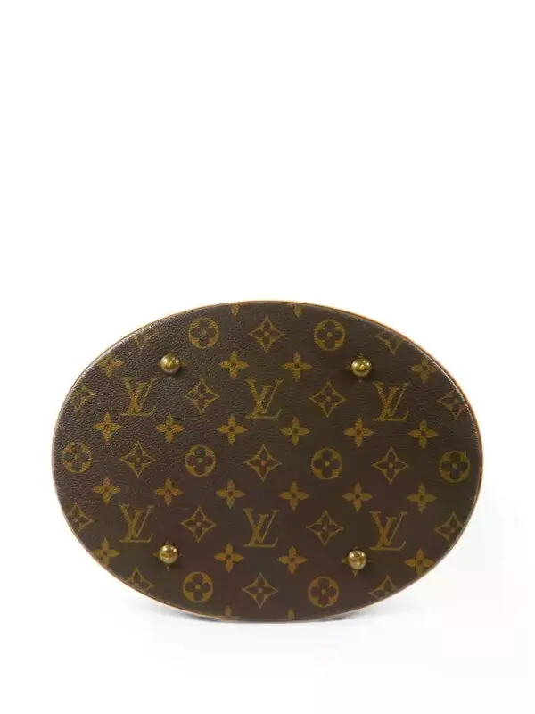 LOUIS VUITTON Monogram Canvas Bucket Tote Bag