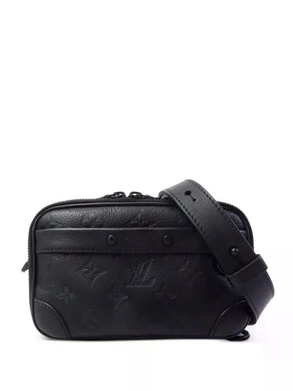 LOUIS VUITTON Monogram Shadow Alpha Mini Shoulder Bag