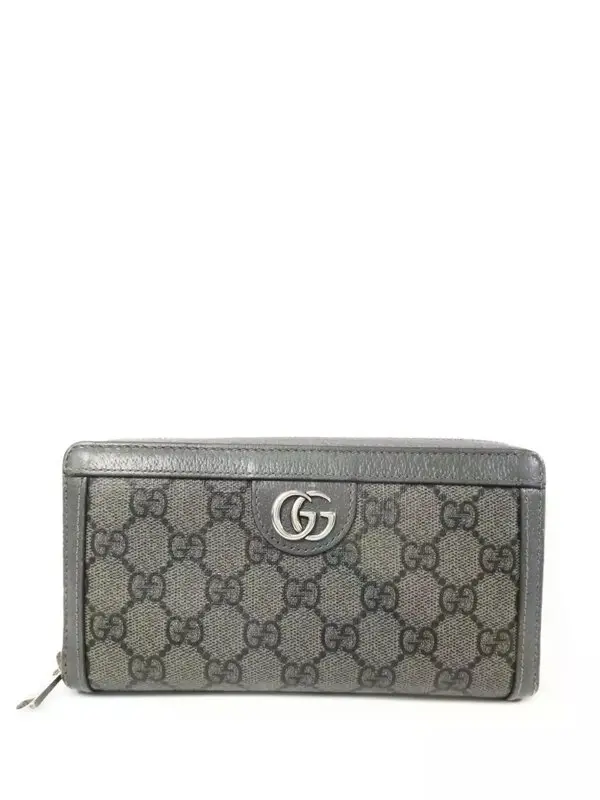Gucci Ophidia Gg Supreme Wallet - Grey