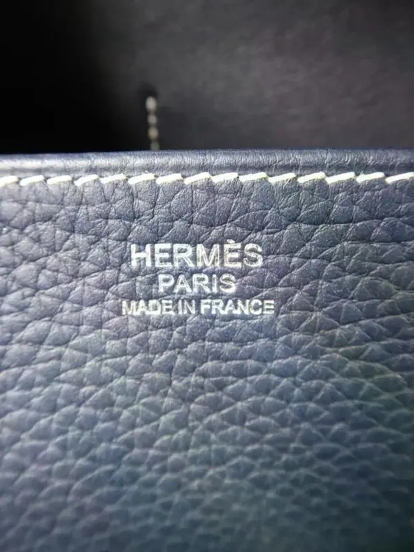 Hermès 31 Halzan Shoulder Bag - Blue