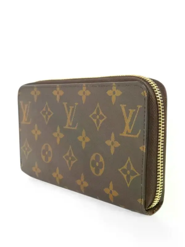 LOUIS VUITTON Zippy Monogram Wallet - Brown