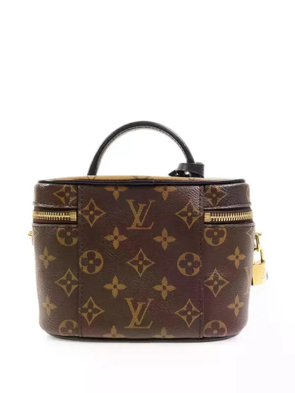 LOUIS VUITTON Pm Vanity Monogram Reverse Tote Bag
