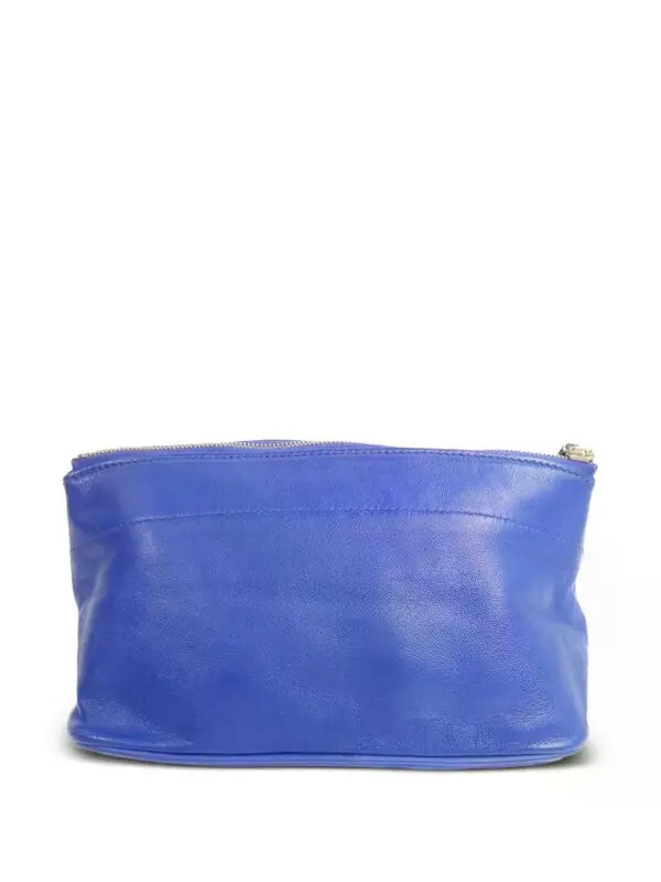 Hermès Tohubohu Milo Leather Clutch Bag - Blue