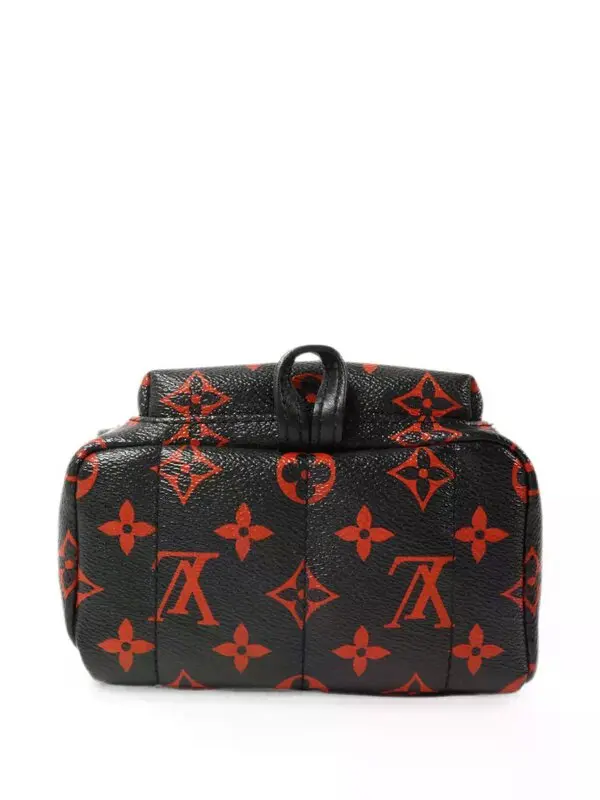 LOUIS VUITTON Palm Springs Monogram Infrarouge Backpack - Black