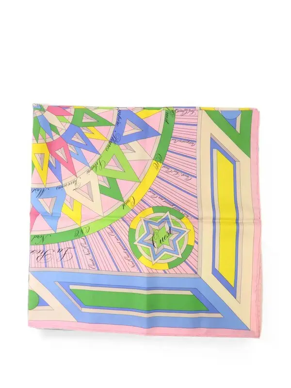 Hermès Geometric-print Scarf