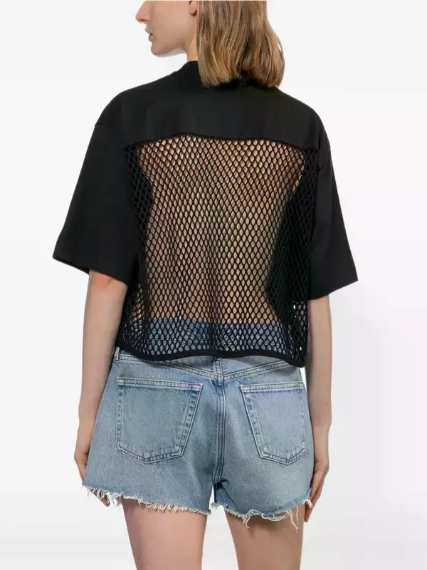 Toga Panelled Cropped T-shirt