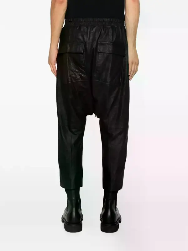 Rick Owens Drawstring Cropped Trousers