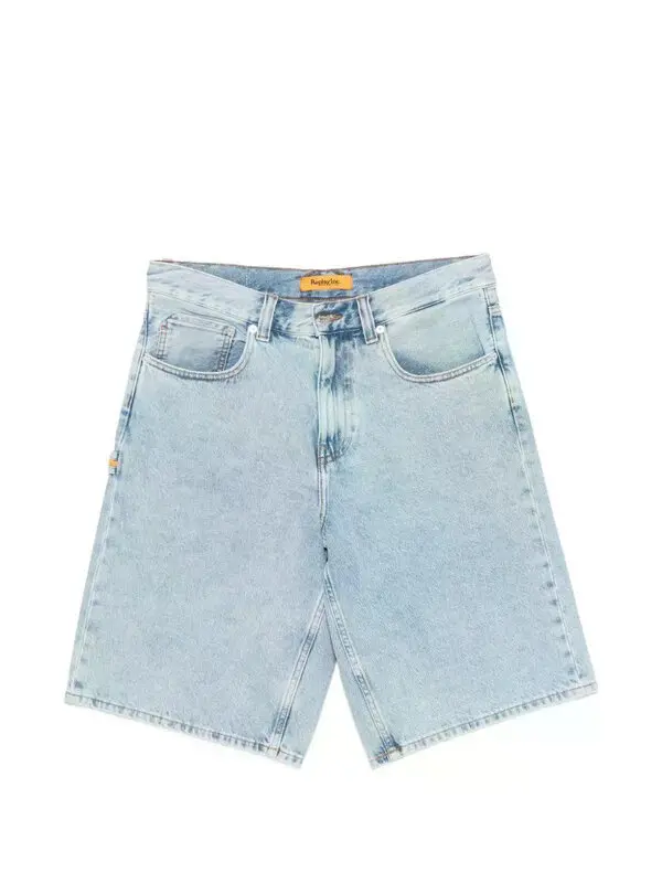 REPLAY Acid Wash Denim Shorts
