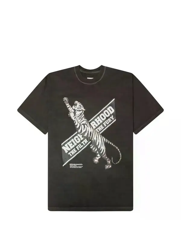 NEIGHBORHOOD Tiger-print T-shirt