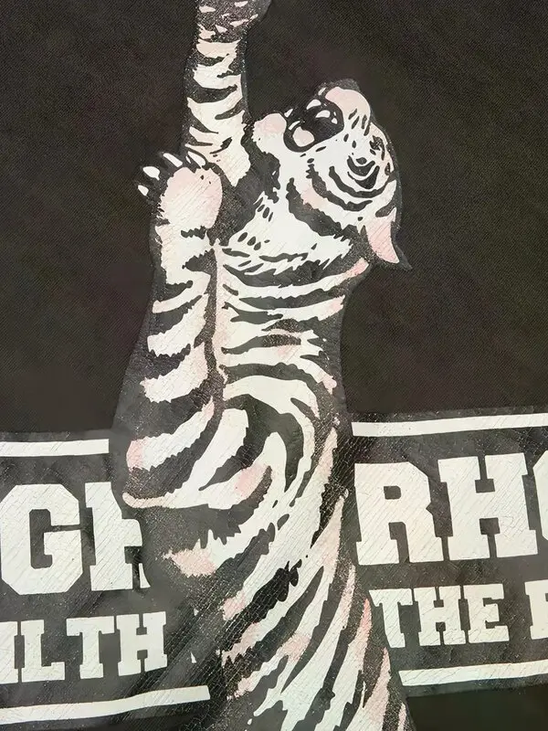 NEIGHBORHOOD Tiger-print T-shirt