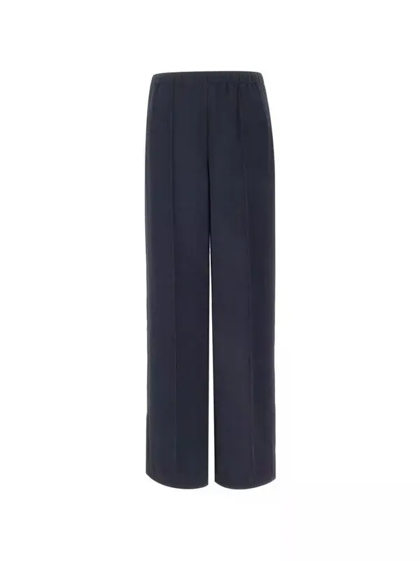 Vince Pressed Crease Wide-leg Trousers