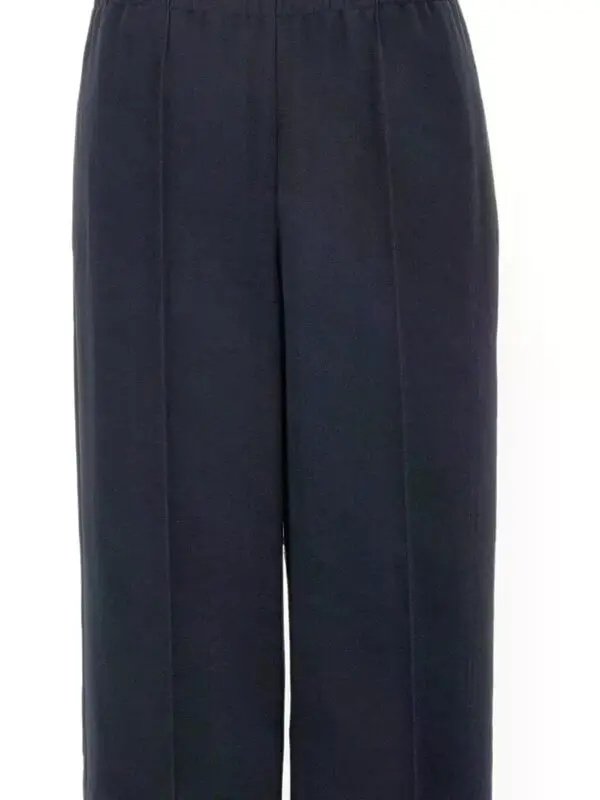 Vince Pressed Crease Wide-leg Trousers