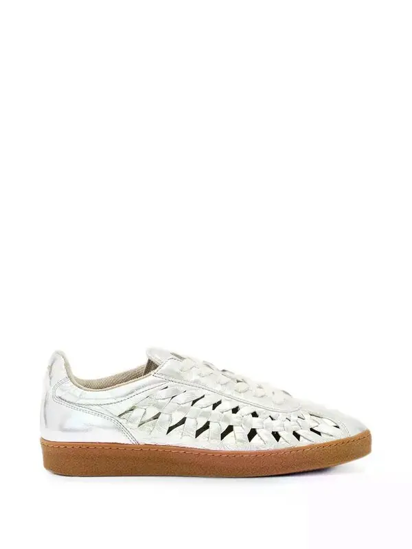 ALLSAINTS Metallic Woven Sneakers