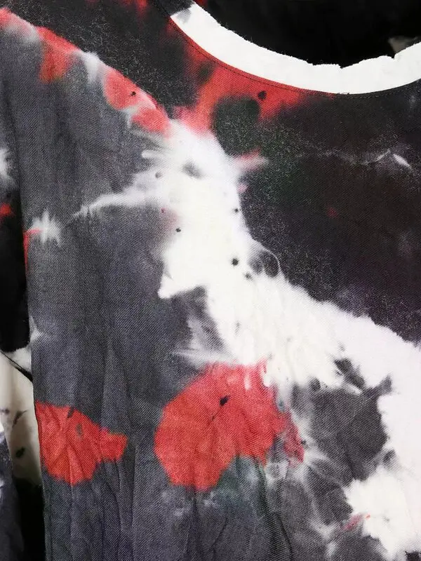 LIMI FEU Asymmetrical Frayed Top