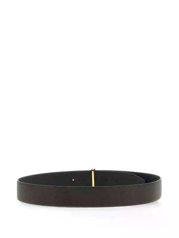 TOM FORD Icon Reversible Leather Belt - Brown
