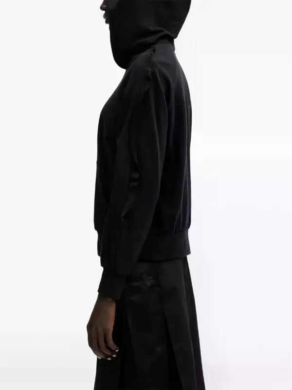 Undercover Ruffled-sleeve Hoodie