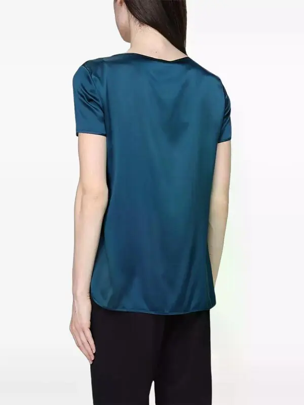 Max Mara Crew-neck T-shirt - Blue