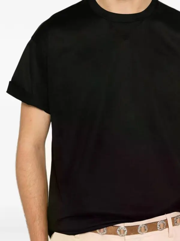 LOW BRAND Logo-patch T-shirt