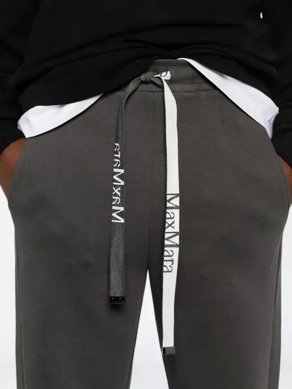 Max Mara Dark Drawstring Track Pants