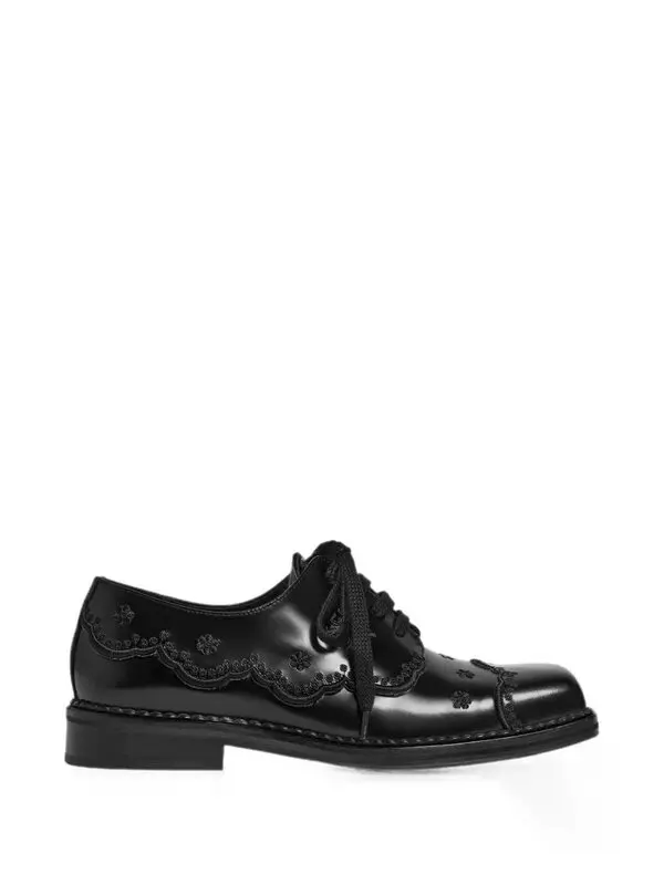 Simone Rocha Floral-lace Brogues