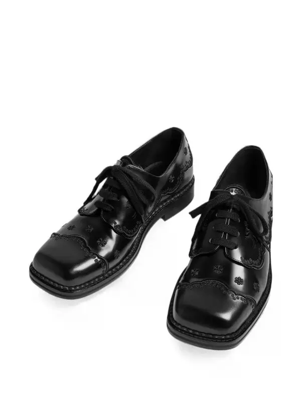 Simone Rocha Floral-lace Brogues