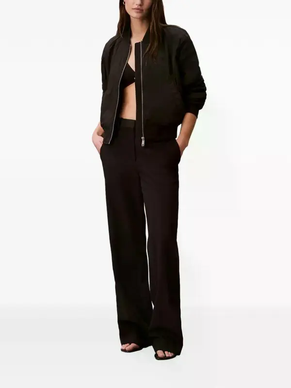 Calvin Klein Embroidered Zip-up Jacket